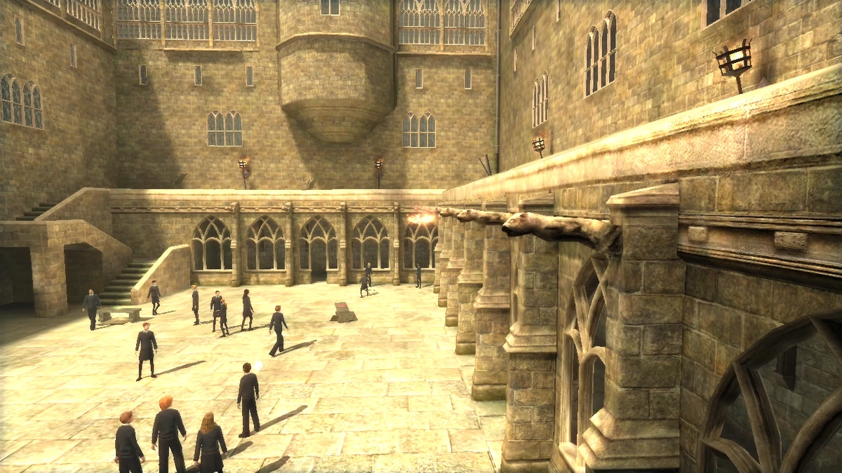 Cour pavée | Wiki Harry Potter | Fandom