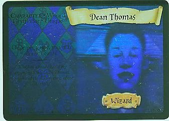 Dean Thomas (Trading Card) | Harry Potter Wiki | Fandom