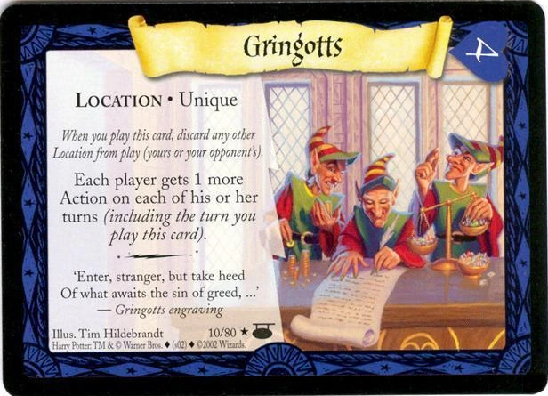 Gringotts (Trading Card) | Harry Potter Wiki | Fandom