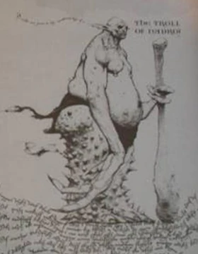 how to draw harry potter troll