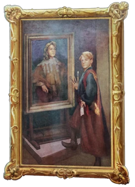 Portrait of Gilderoy Lockhart Painting a Portrait of Gilderoy Lockhart ...