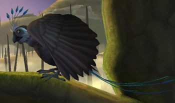 Augurey at the Magical Creatures Reserve | Harry Potter Wiki | Fandom