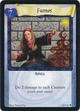Fumos (Trading Card) | Harry Potter Wiki | Fandom