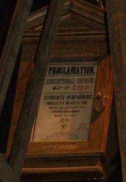 Educational Decree Number One-Hundred and Nine | Harry Potter Wiki | Fandom