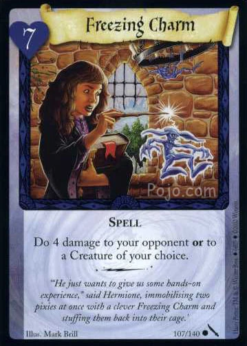Freezing Charm (Trading Card) | Harry Potter Wiki | Fandom