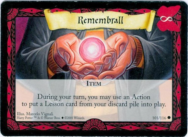 Remembrall (Trading Card) | Harry Potter Wiki | Fandom