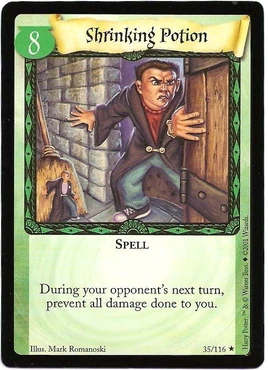 Shrinking Potion (Trading Card) | Harry Potter Wiki | Fandom