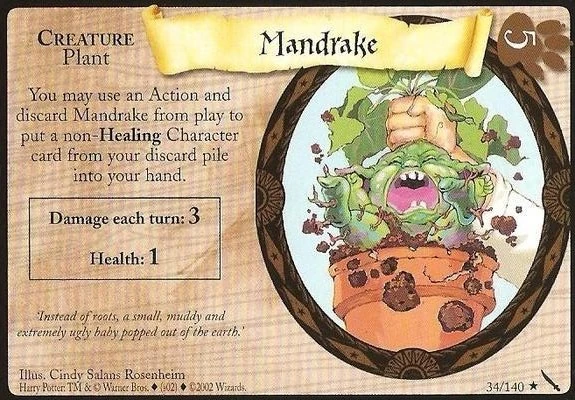 Mandragora (karta) | Harry Potter Wiki | Fandom