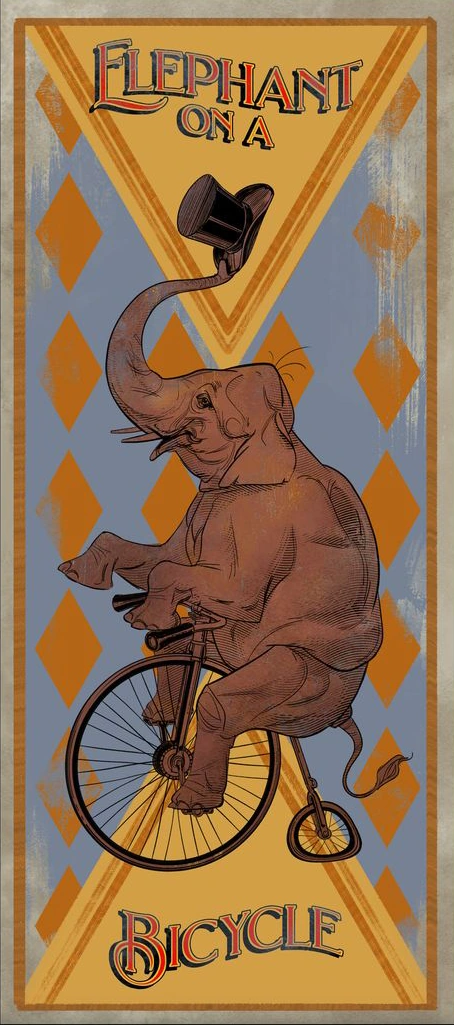 Éléphant à bicyclette | Wiki Harry Potter | Fandom