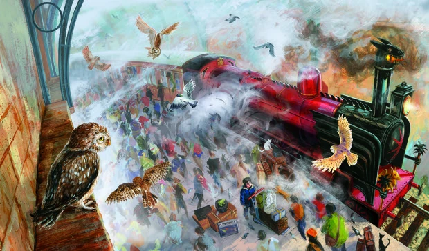 Platform Nine and Three-Quarters | Harry Potter Books Wiki | Fandom