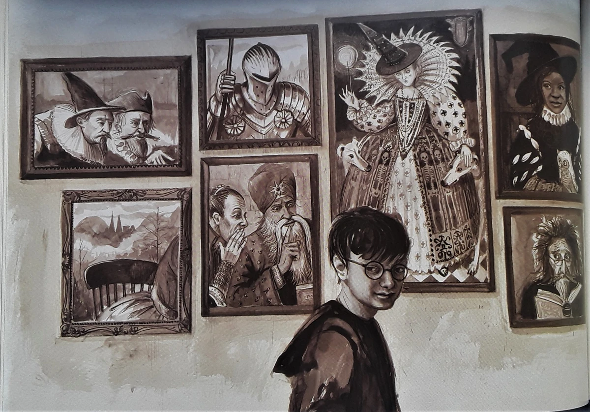 Wizarding portrait | Harry Potter Books Wiki | Fandom