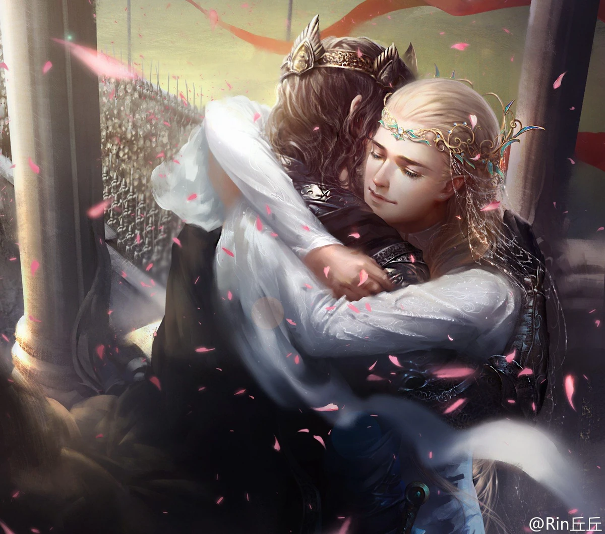 Wedding of Aragorn II and Legolas Greenleaf (LOTR) | Harry Potter Fanon ...