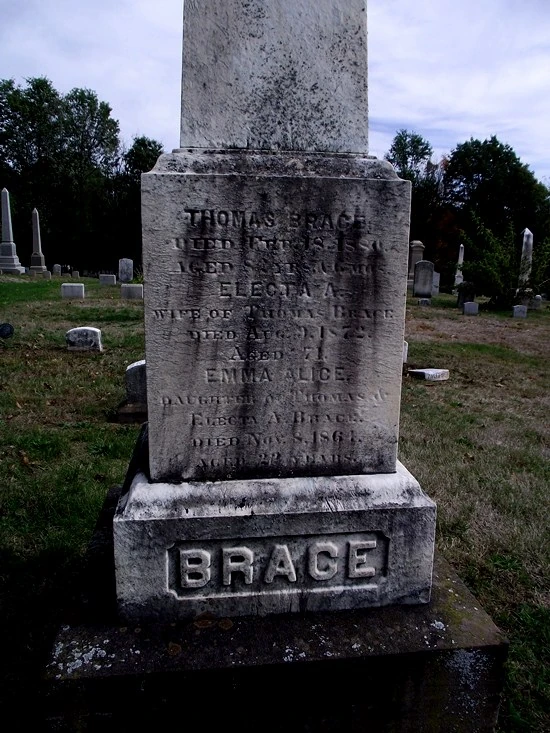 Thomas Brace (1797-1880) | Hartford Genealogy Wikia | Fandom