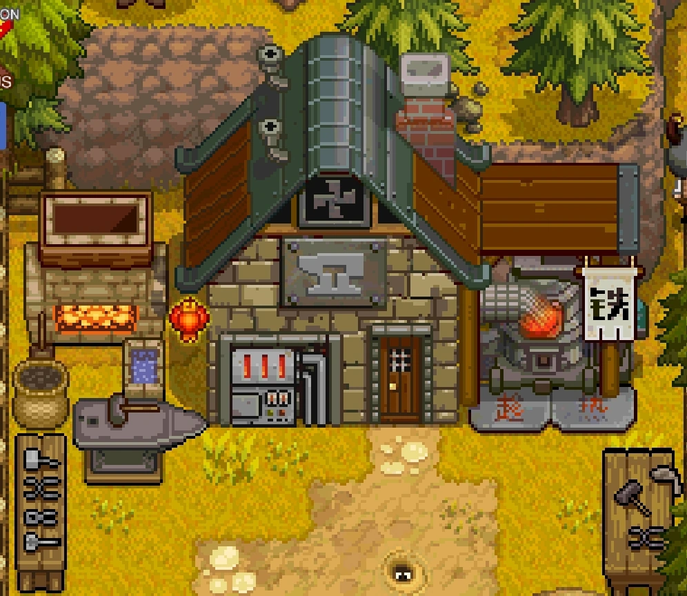 โรงตีเหล็ก | Harvest Town Wiki TH | Fandom