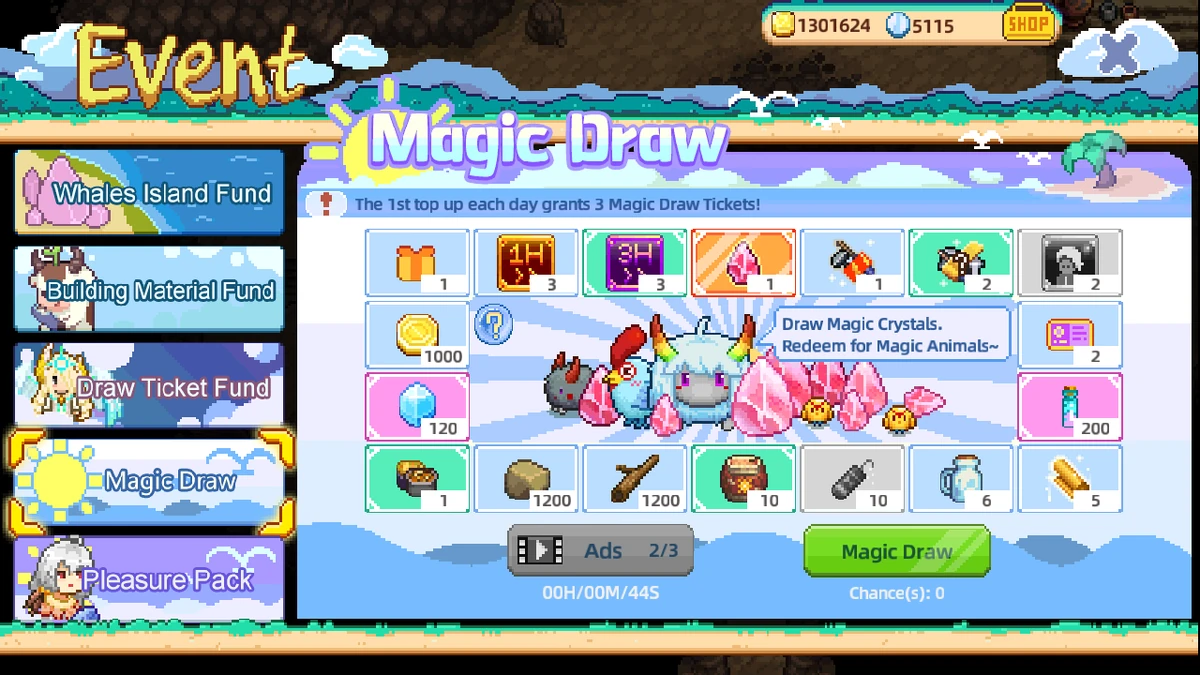 Magic Draw | Harvest Town Wiki | Fandom