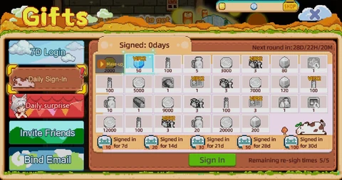 Gift (Interface) | Harvest Town Wiki | Fandom