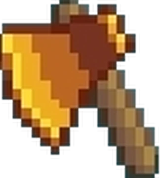 Gold Axe Minecraft