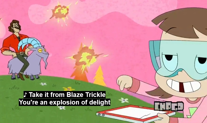 Blaze Trickle | Harvey Girls Forever! Wiki | Fandom