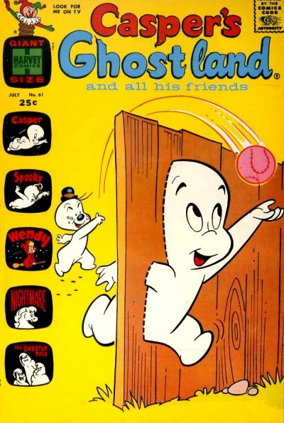 Casper's Ghostland 61 | Harvey Comics Wiki | Fandom