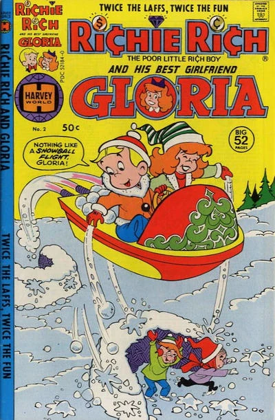 Richie Rich and Gloria | Harvey Comics Wiki | Fandom