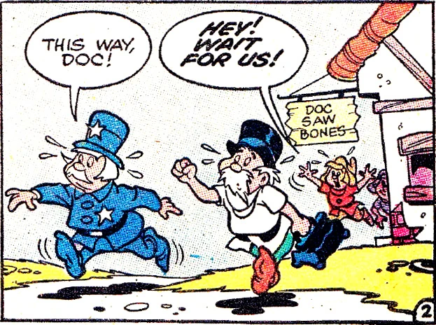 Doc Saw Bones | Harvey Comics Wiki | Fandom