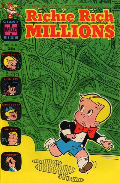 Richie Rich Millions 26 | Harvey Comics Wiki | Fandom