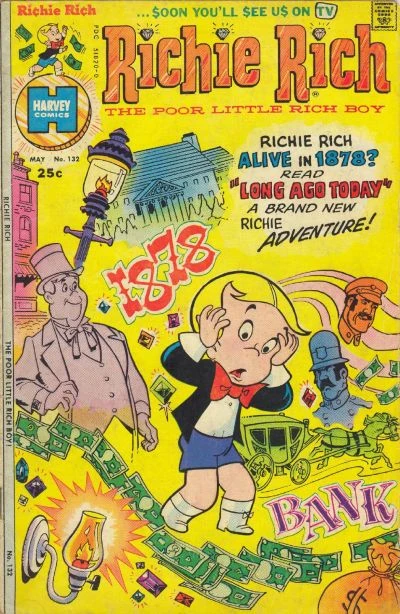 Richie Rich 132 | Harvey Comics Wiki | Fandom