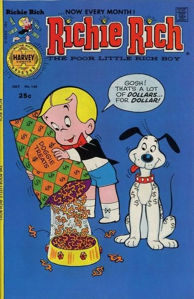 Richie Rich 144 | Harvey Comics Wiki | Fandom