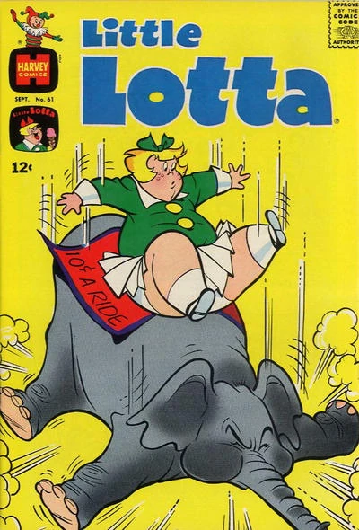 Little Lotta 61 | Harvey Comics Wiki | Fandom