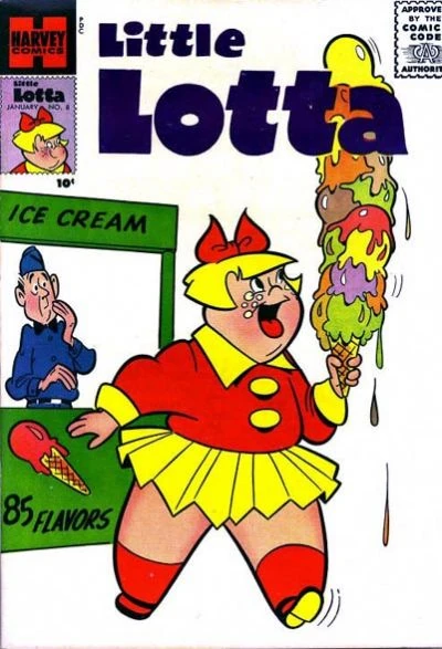 Little Lotta 8 | Harvey Comics Wiki | Fandom