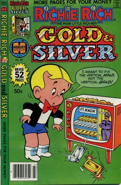 Richie Rich Gold and Silver 23 | Harvey Comics Wiki | Fandom