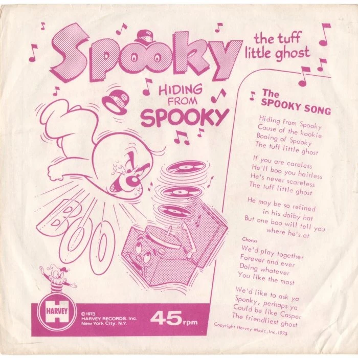 Hiding from Spooky | Harvey Comics Wiki | Fandom