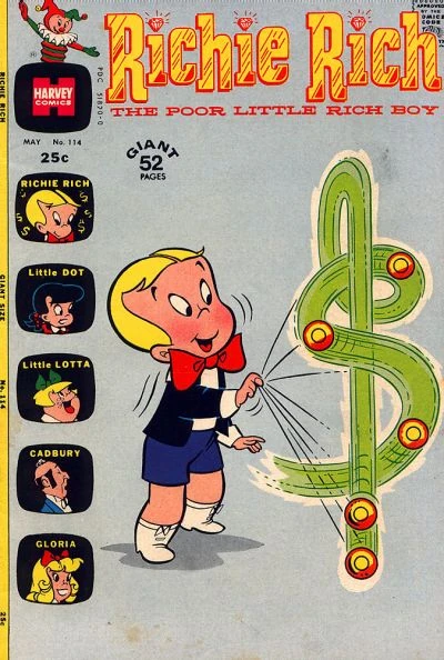 Richie Rich 114 | Harvey Comics Wiki | Fandom