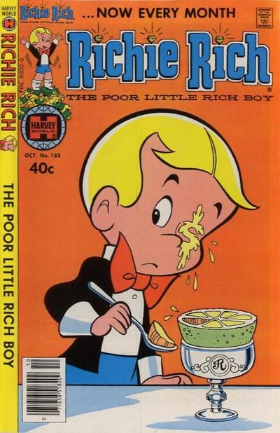 Richie Rich 183 | Harvey Comics Wiki | Fandom