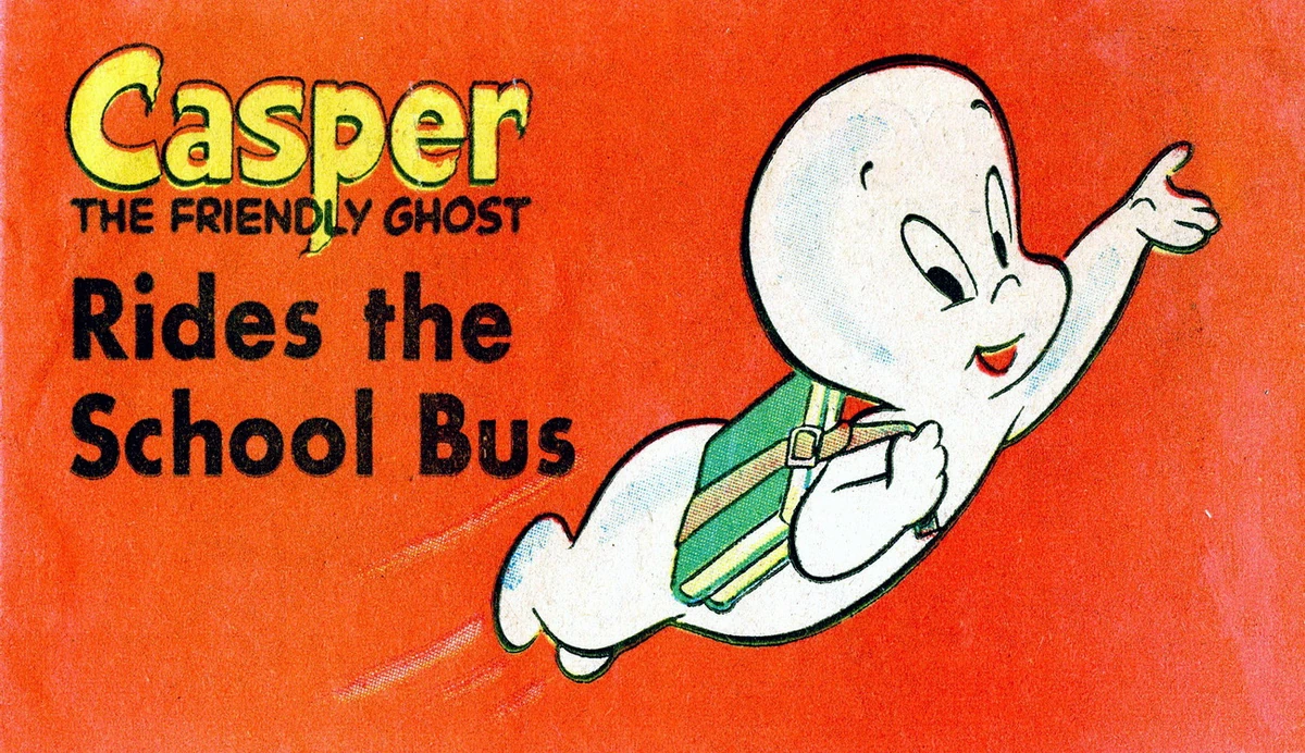 Casper the Friendly Ghost Rides the School Bus | Harvey Comics Wiki ...