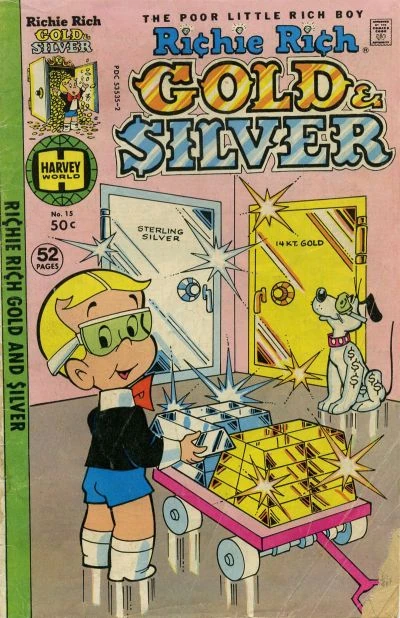 Richie Rich Gold and Silver 15 | Harvey Comics Wiki | Fandom