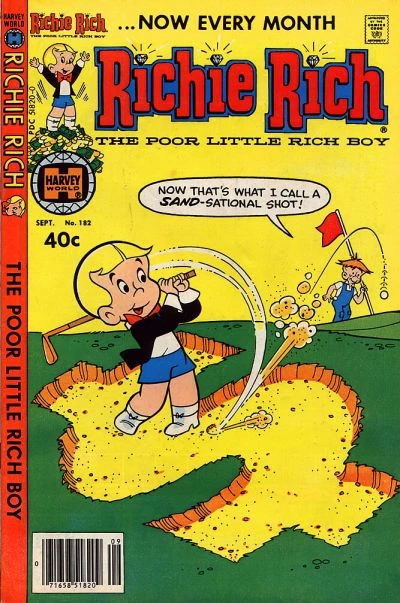 Richie Rich 182 | Harvey Comics Wiki | Fandom