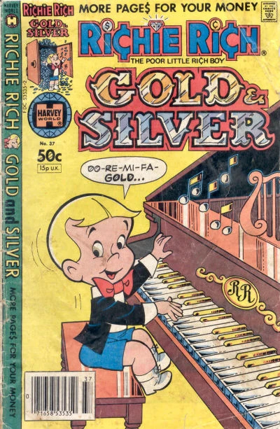 Richie Rich Gold and Silver 37 | Harvey Comics Wiki | Fandom