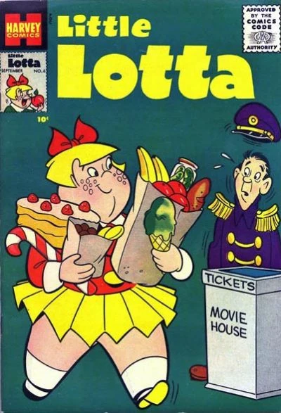 Little Lotta 6 | Harvey Comics Wiki | Fandom