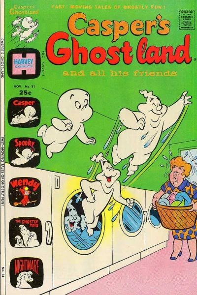 Casper's Ghostland Vol 1 81 | Harvey Comics Database Wiki | Fandom