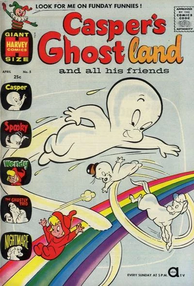 Casper's Ghostland Vol 1 5 | Harvey Comics Database Wiki | Fandom