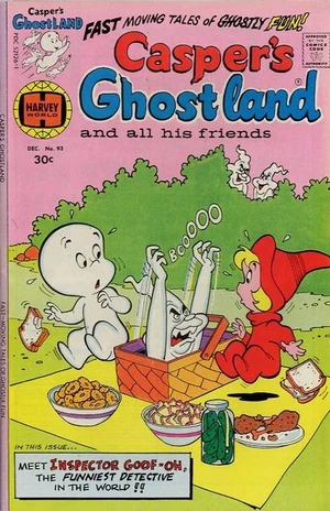 Casper's Ghostland Vol 1 93 | Harvey Comics Database Wiki | Fandom