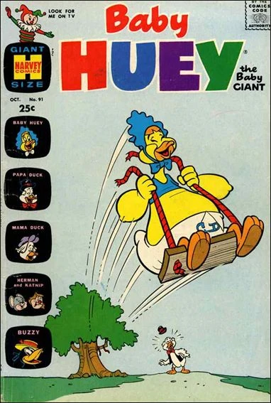 Baby Huey Vol 1 91 | Harvey Comics Database Wiki | Fandom