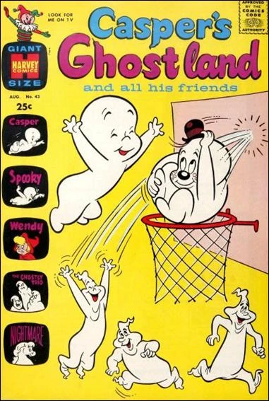 Casper's Ghostland Vol 1 43 | Harvey Comics Database Wiki | Fandom