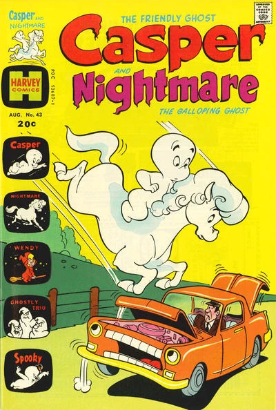 Casper and Nightmare Vol 1 43 | Harvey Comics Database Wiki | Fandom