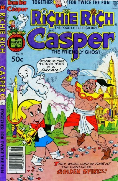 Richie Rich and Casper Vol 1 35 | Harvey Comics Database Wiki | Fandom