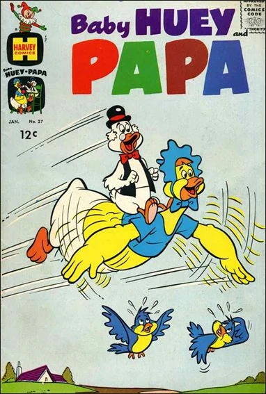 Baby Huey and Papa Vol 1 27 | Harvey Comics Database Wiki | Fandom