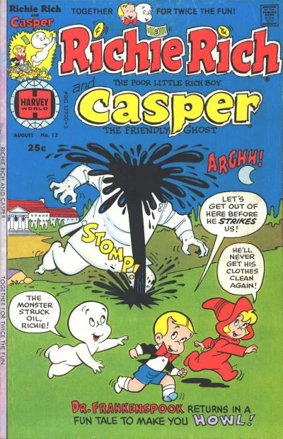 Richie Rich and Casper Vol 1 13 | Harvey Comics Database Wiki | Fandom