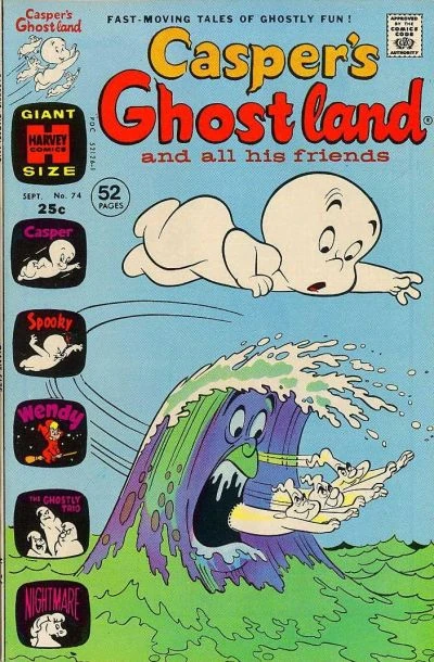 Casper's Ghostland Vol 1 74 | Harvey Comics Database Wiki | Fandom