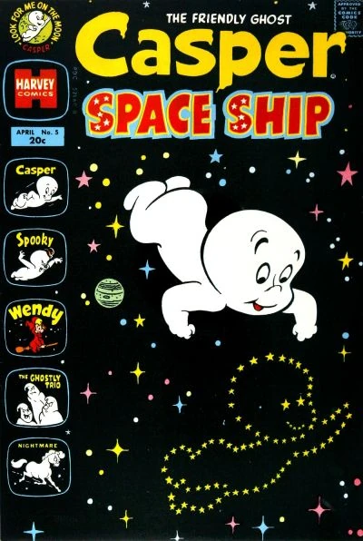 Casper Space Ship Vol 1 5 | Harvey Comics Database Wiki | Fandom